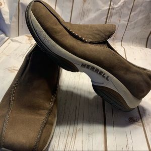 Merrell | Shoes | Merrell Primo Seam Mocs Dark Brown Leather | Poshmark